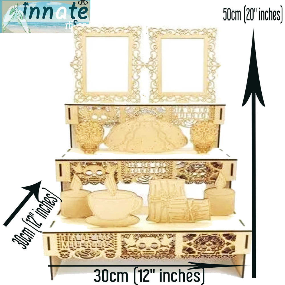 DELUXE 18" altar kit, altar de muertos, miniature ofrenda, Mexican alt ...