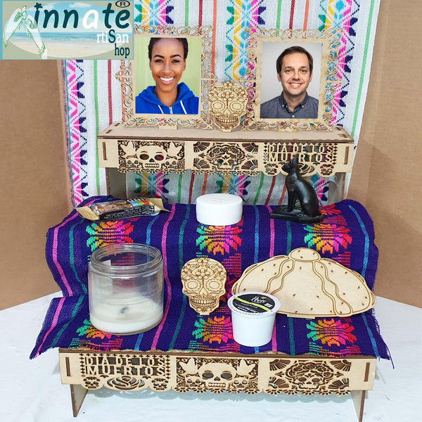 DELUXE 18" altar kit, altar de muertos, miniature ofrenda, Mexican alt ...