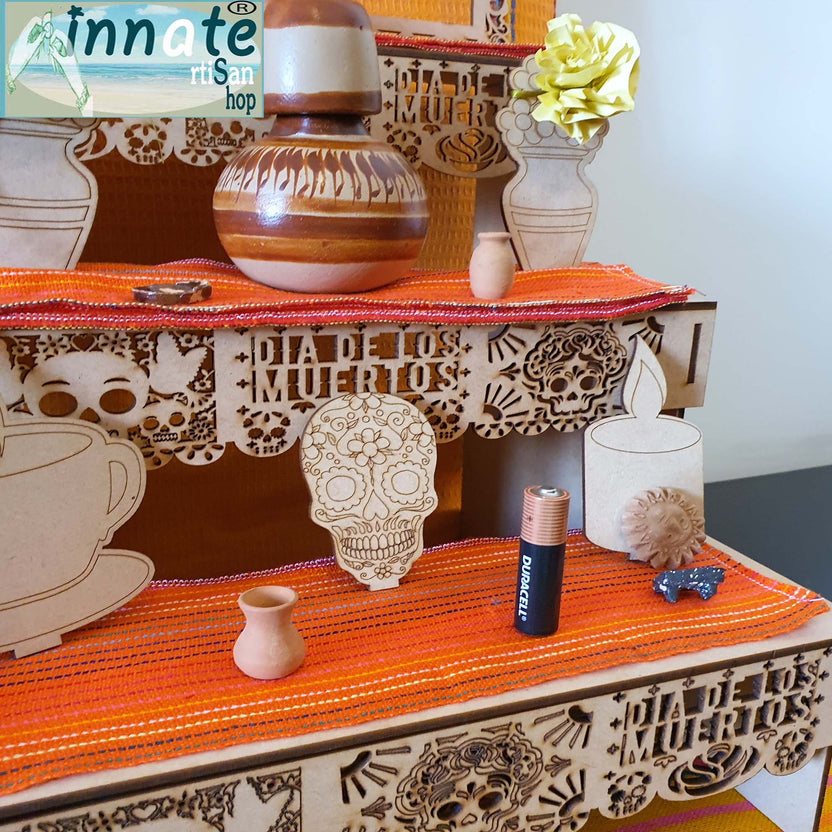 DELUXE 18" altar kit, altar de muertos, miniature ofrenda, Mexican alt ...